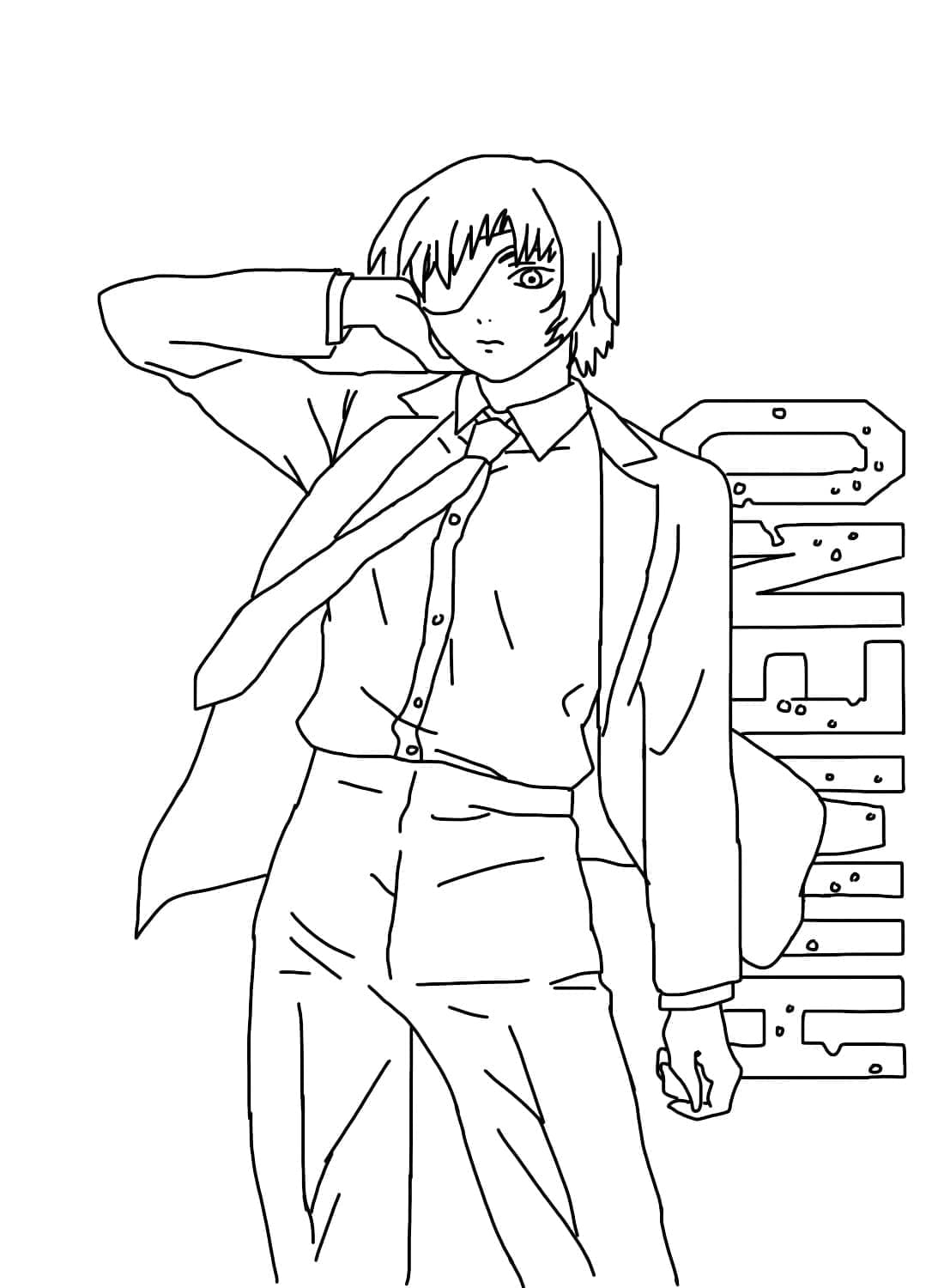 Dibujos de Chainsaw Man para colorear e imprimir – ColoringLib Dibujos de Chainsaw Man para colorear e imprimir – ColoringLib