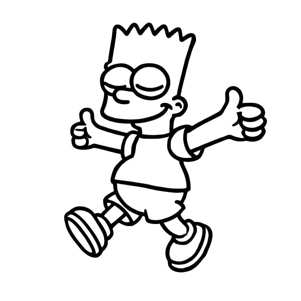 Dibujar para imprimir Bart Simpson para colorear, imprimir e dibujar ... Dibujar para imprimir Bart Simpson para colorear, imprimir e dibujar ...