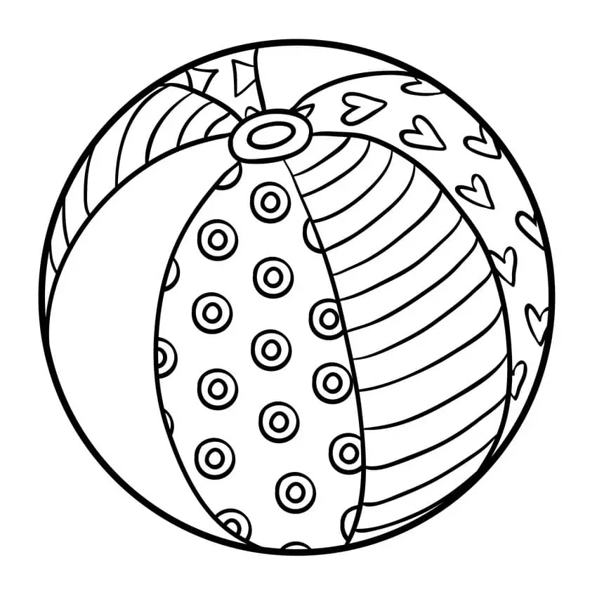 Pelota de playa para imprimir gratis para colorear, imprimir e dibujar ... Pelota de playa para imprimir gratis para colorear, imprimir e dibujar ...